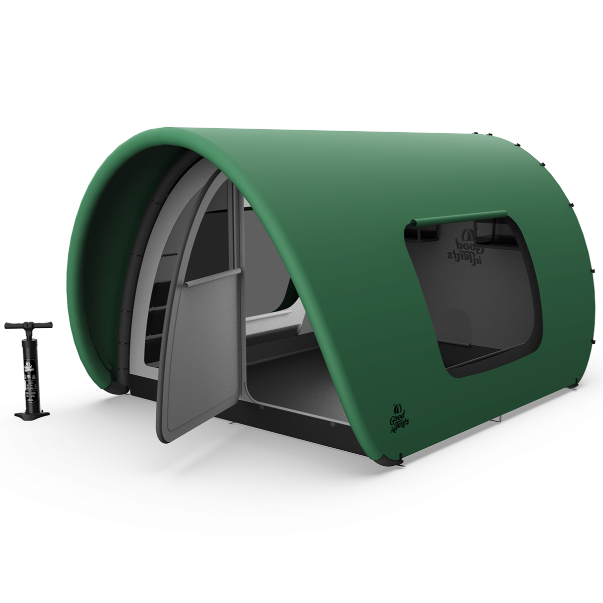 All Green Omega Tent | Good inTents